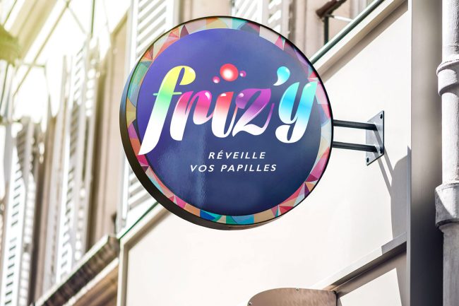 Création du logo et de l’identité visuelle Friz’y | Graphiste Freelance ...